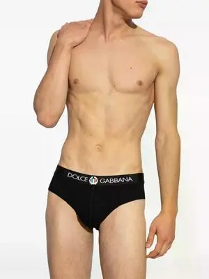 Dolce & Gabbana Brando Logo-waistband Briefs