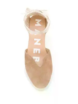Manebí Hamptons Wedge Espadrilles - Neutrals
