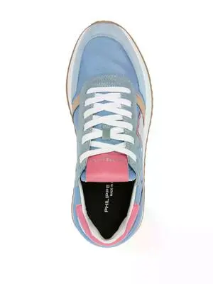 Philippe Model Tropez 2.1 Lace-up Sneakers - Blue