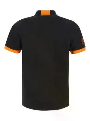 SUN 68 Jersey Polo Shirt - Black