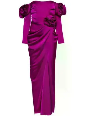 Ana Radu Tie Detailed Evening Dresses