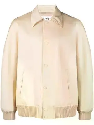 LANVIN Pointed-collar Bomber Jacket