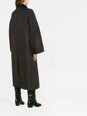 TOTEME Country Cotton Coat - Black
