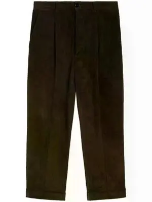 AMI Paris Tapered-leg Corduroy Trousers