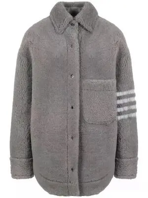 Thom Browne 4-bar Oversized Shirt Jacket