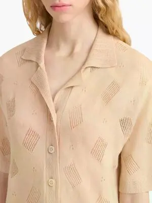 Marni Wool-silk Shirt - Neutrals