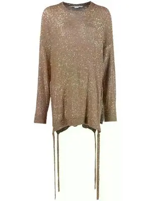 Stella McCartney Sequinned Side-tie Jumper