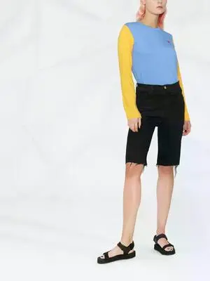 Play Comme Des Garcon Two-tone Sweater