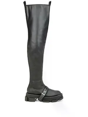 Both Gao Thigh-high Chunky Boots