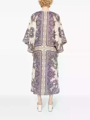 Zimmermann Ottie Linen Kaftan Dress