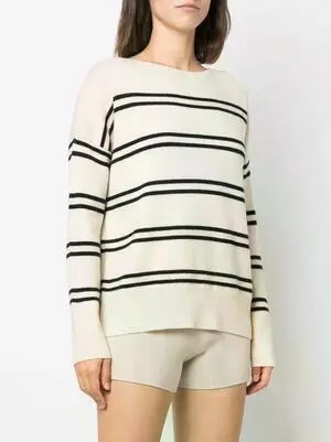 Vince Striped Crew-neck Jumper