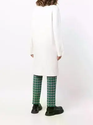 BARRIE Single-breasted Cashmere-cotton Blend Coat