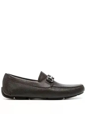 FERRAGAMO Gancini Horse-bit Driver Loafers