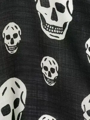 Alexander McQueen Skull-print Wool Scarf