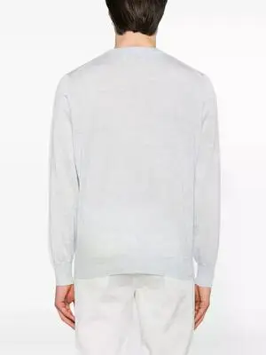Brunello Cucinelli Fine-knit Sweater - Blue