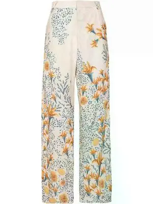 Agua Bendita Floral Pants For Women