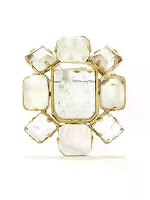 GOOSSENS Stones Brooch - Gold