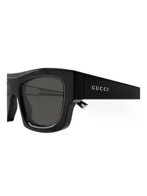 Gucci Square-frame Sunglasses - Black