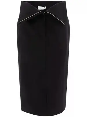 Alexander Mcqueen Zip Up Skirts