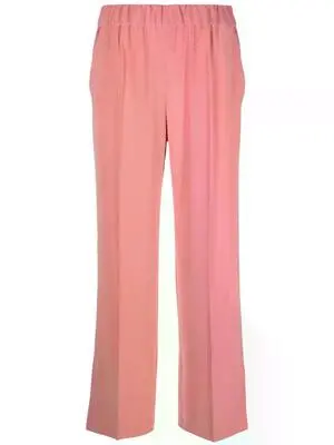 Alberto Biani Cropped Wide-leg Trousers