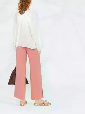 Alberto Biani Cropped Wide-leg Trousers