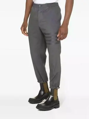 Thom Browne Cropped Tailored Trousers - Grey