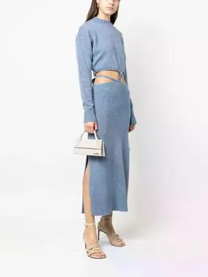 Jacquemus Le Chiquito Long Tote Bag - Grey