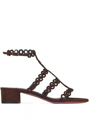 Aquazzura Chain Link Detailing Sandals For Women