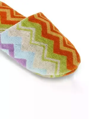 Missoni Giacomo Cotton Slippers - Orange