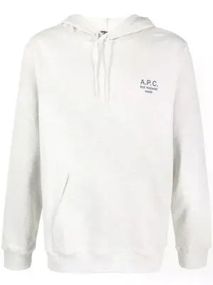 A.p.c. Logo-print Pullover Hoodie