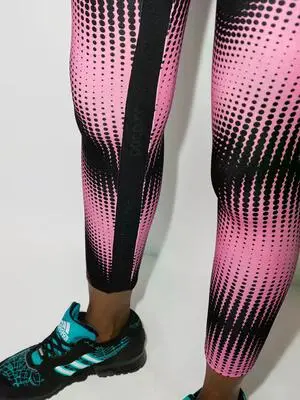 Rabanne Abstract-print Leggings