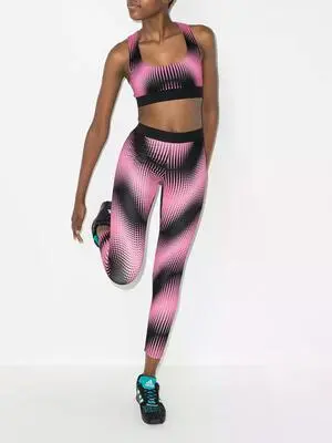 Rabanne Abstract-print Leggings