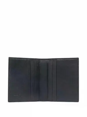 FERRAGAMO Gancini Leather Cardholder - Blue