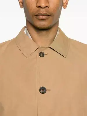 Tagliatore Single-breasted Coat - Brown