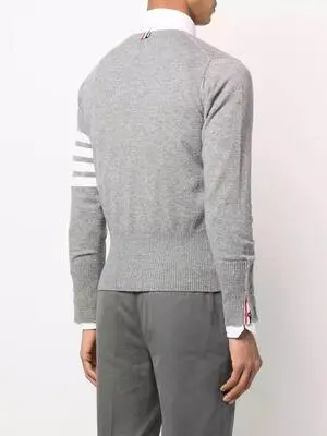 Thom Browne 4-bar Stripe Knit Cardigan
