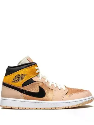 JORDAN 1 Mid Se Particle Beige Sneakers - Neutrals