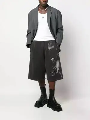 Off-White Saint Matthew-print Track Shorts
