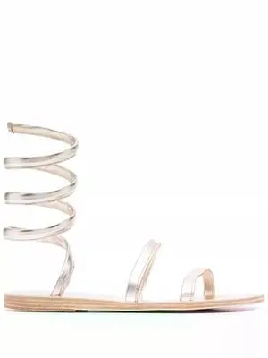 ANCIENT GREEK SANDALS Ofisall Wrap-around Strap Sandals - Neutrals