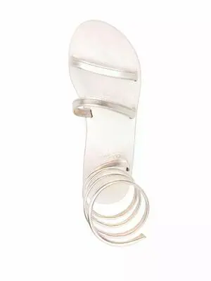 ANCIENT GREEK SANDALS Ofisall Wrap-around Strap Sandals - Neutrals