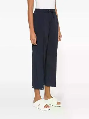 Herno Lightweight Cropped Trousers - Blue