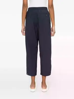 Herno Lightweight Cropped Trousers - Blue