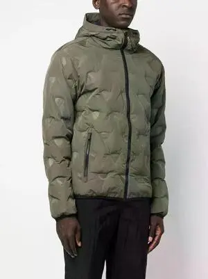 Rossignol Logo-print Padded Zip-up Jacket - Green