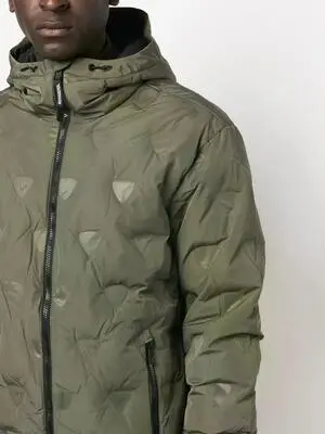 Rossignol Logo-print Padded Zip-up Jacket - Green