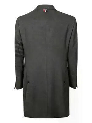 Thom Browne 4-bar Mid-length Coat