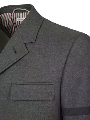 Thom Browne 4-bar Mid-length Coat