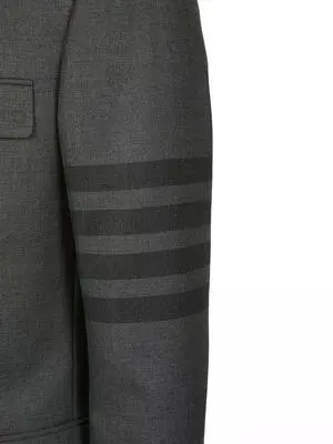 Thom Browne 4-bar Mid-length Coat