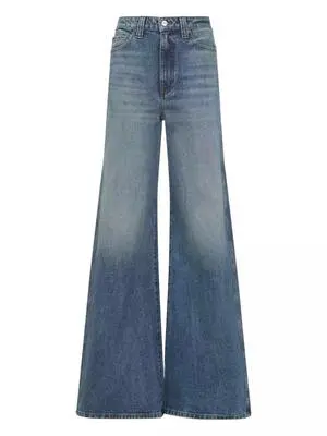 Khaite Dane Flared Jeans - Blue