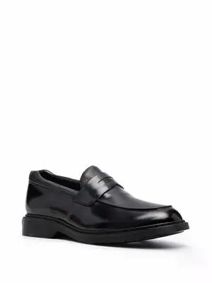 Hogan H576 Low-block Heel Loafers