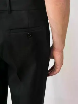 Alexander McQueen Straight-leg Wool Trousers