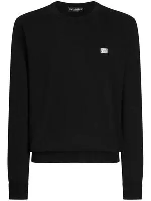 Dolce & Gabbana Logo-plaque Sweater